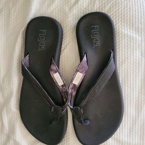 Flojos | Shoes | Flojos Dark Sandals For Women | Poshmark